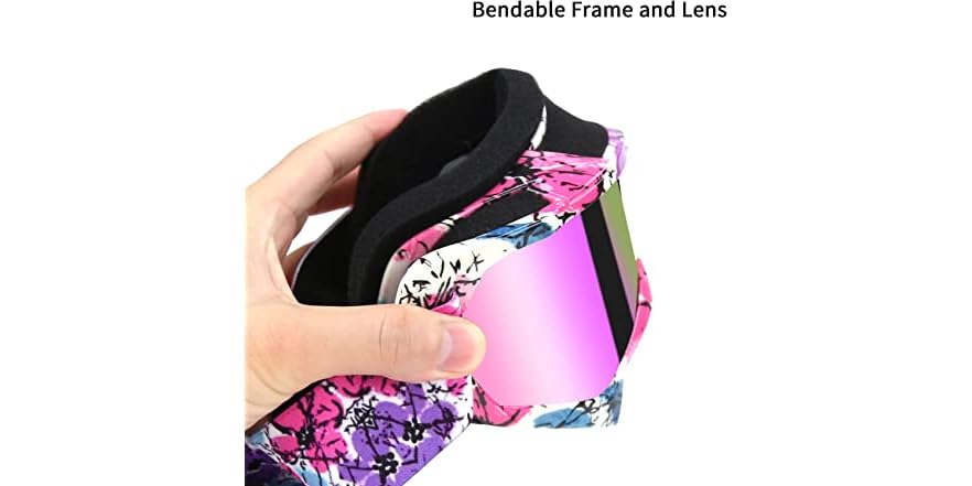 Pink Motocross Motorcycle Goggles Dirt