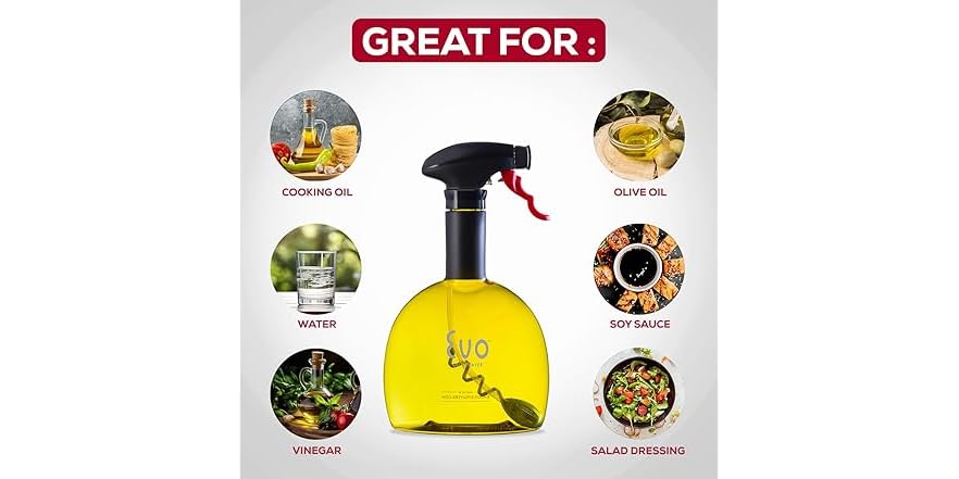 Evo Oil Sprayer Bottle, 18 oz