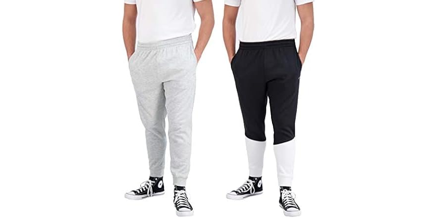 Unipro Mens 2 Pack Jogger Sweatpants