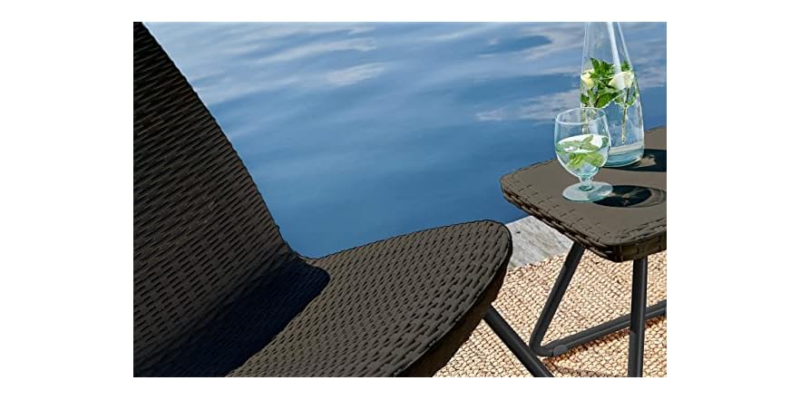 Keter Rio 3 Piece Resin Wicker Set