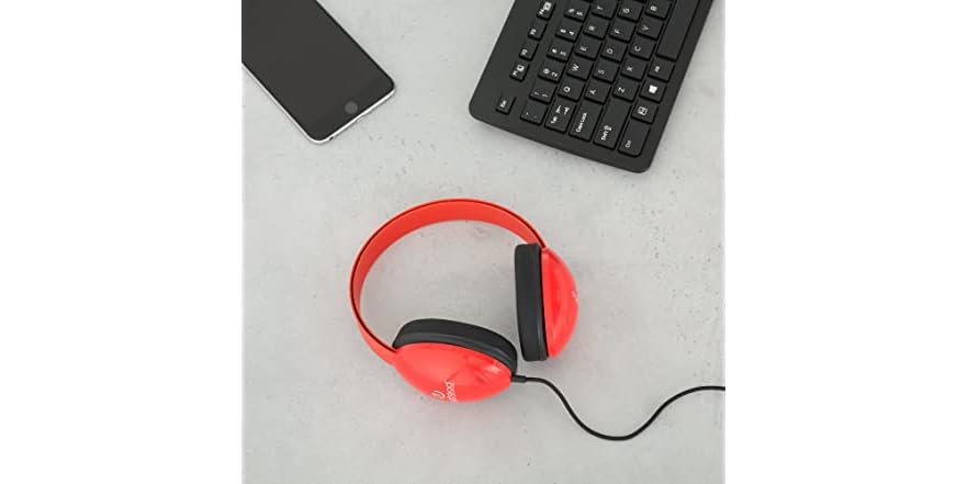 Egghead Heavy-Duty Kids' Headphones (Pack of 10)