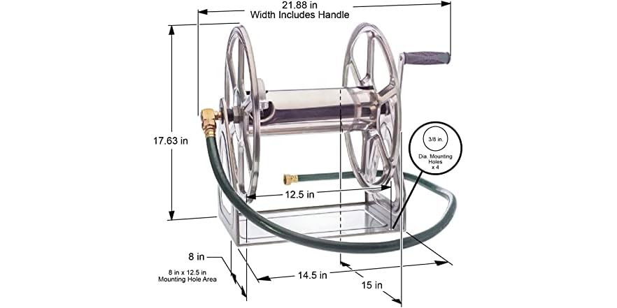 Liberty Garden Products 709-S2 Hose Reel