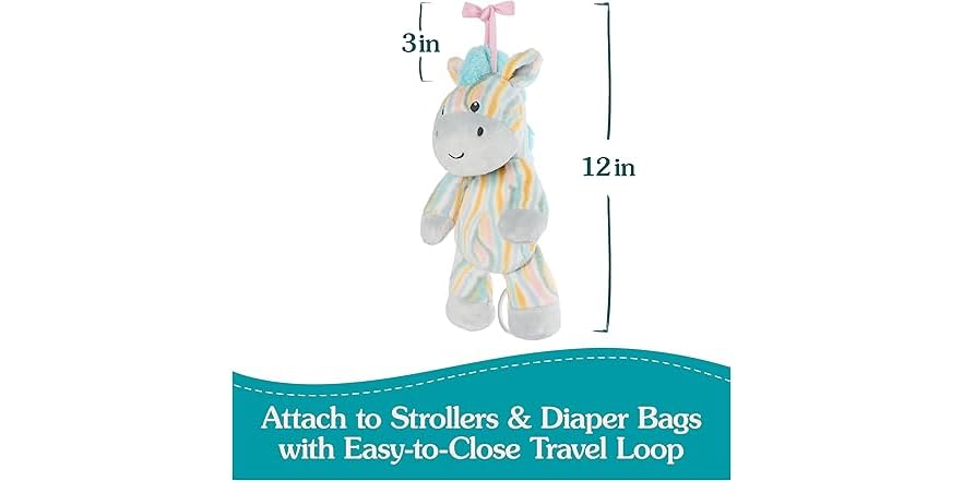 GUND Zebra Pull-Down Musical Plush