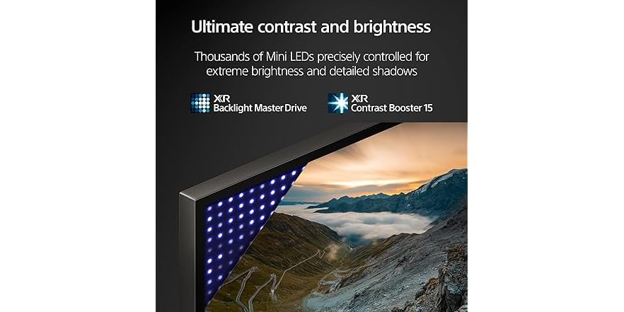 Sony Mini LED 4K Ultra HD TV X93CL TV (2023) (Refurbished)