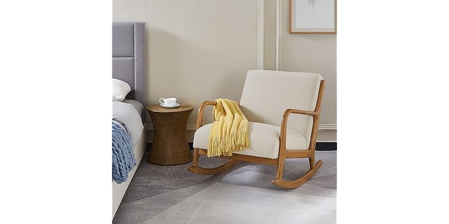 Ball & Cast Modern Upholstered Rocking Chair