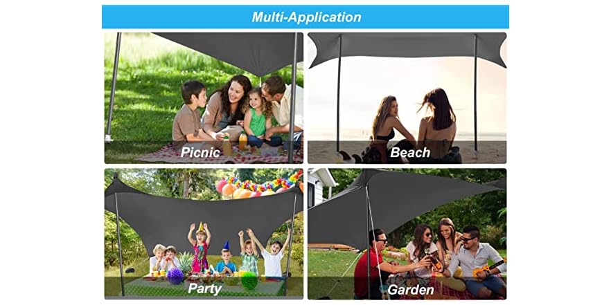 ABCCANOPY Beach Portable Sun Shelter