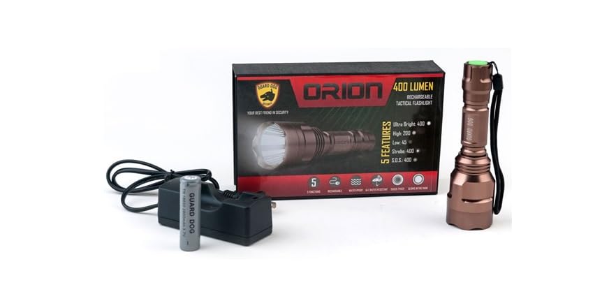 Orion Waterproof Tactical Flashlight
