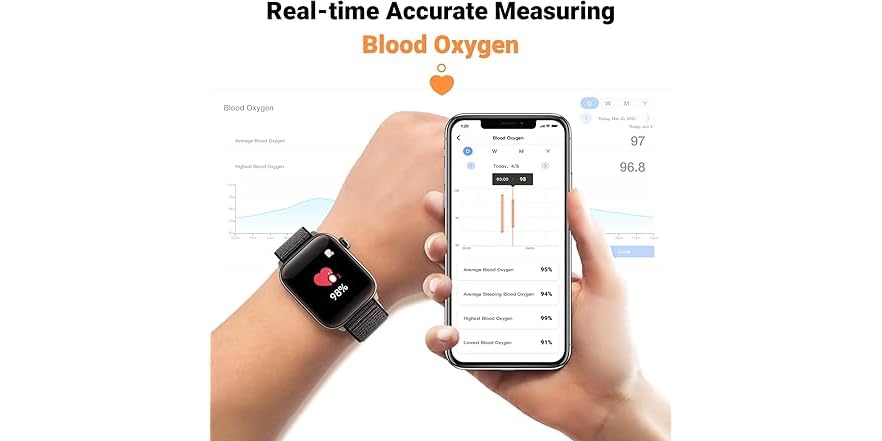 Bluetooth Health Monitoring Smartwatch for Seniors