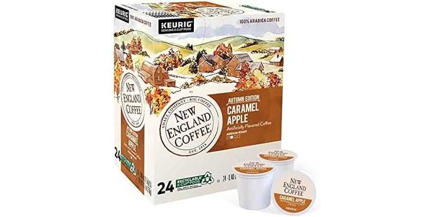 96ct New England Coffee Caramel Apple K-Cups