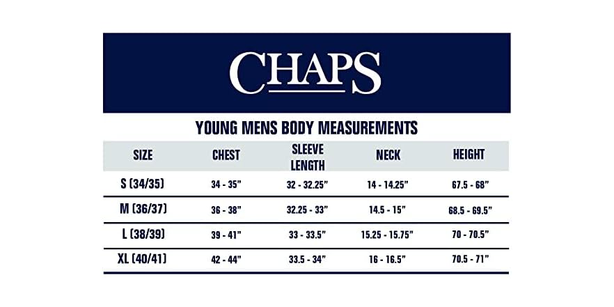 Chaps Young Men's Uniform Polo