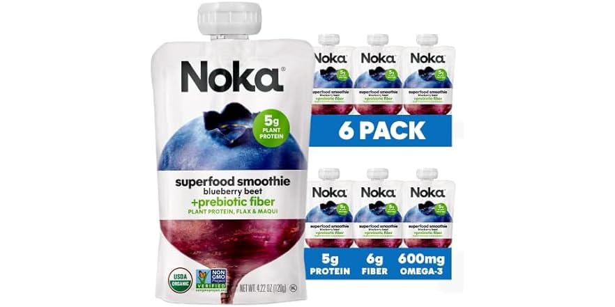 Noka Fruit Smoothie Variety Pack