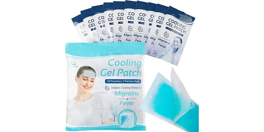 20 Pack - Cooling Patches