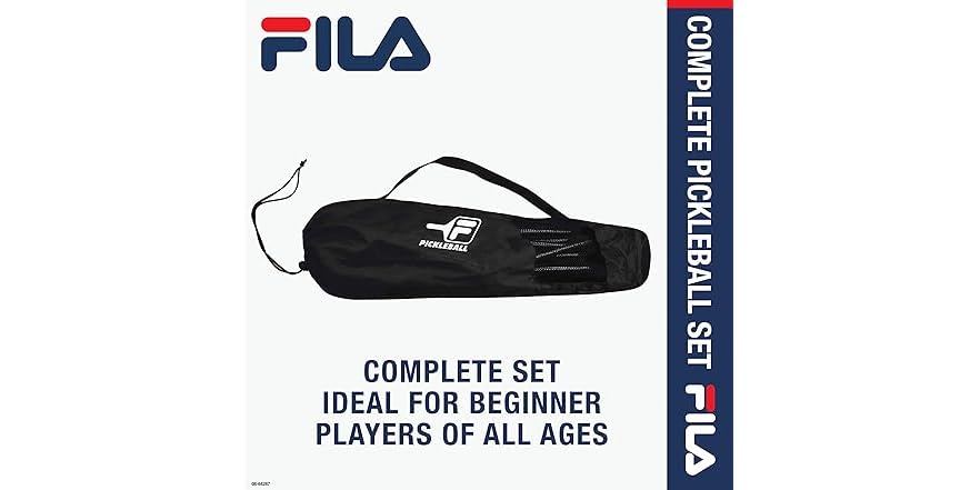 FILA Accessories Pickleball Net Set