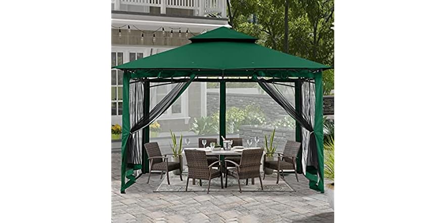 Sturdy Patio Gazebo 10 Ft x 10 Ft