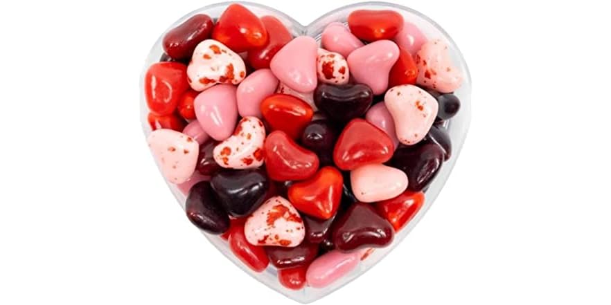 Cherry Heart Shaped Gourmet Jelly Beans 24 oz