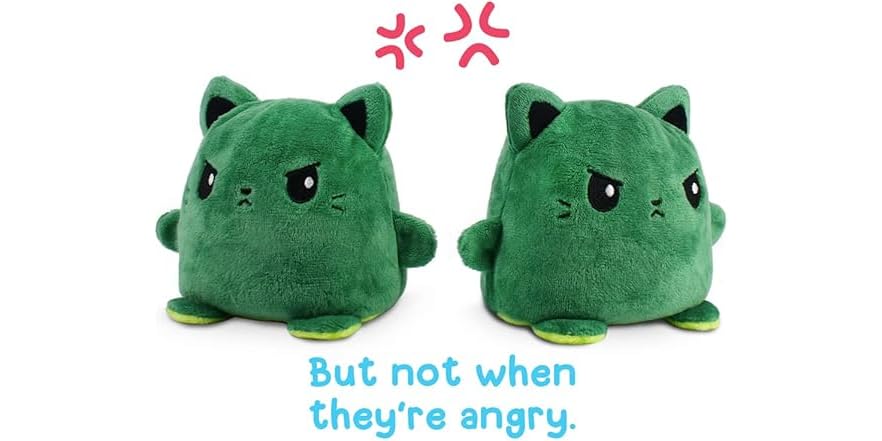 TeeTurtle Original Reversible Cat Plushie