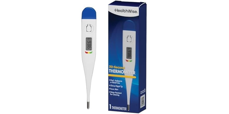 Healthwise Digital Thermometer Kit
