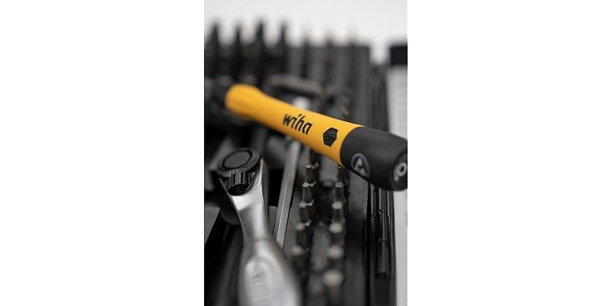 Wiha 75965 65 Piece Ratchet and MicroBits Set