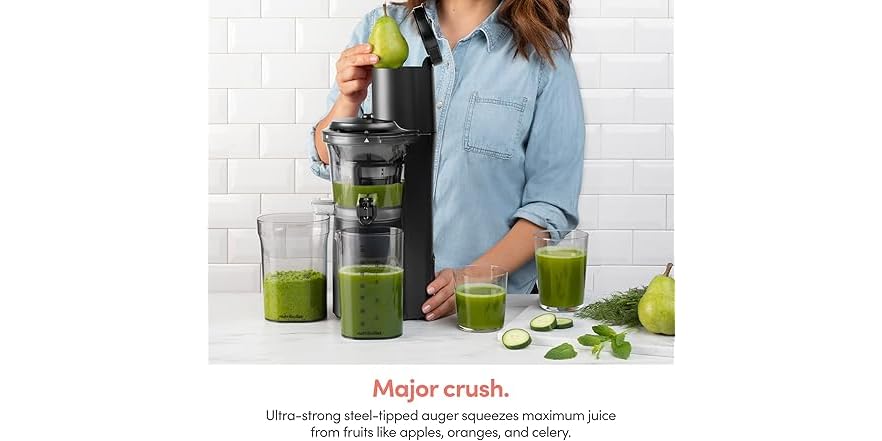 (NEW) Nutribullet NBJ50300 24oz Slow Juicer