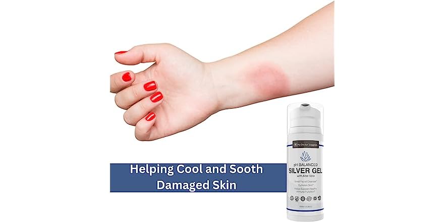 Structured Colloidal Silver Gel with Aloe Vera