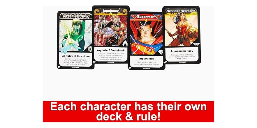 Mattel Games UNO Ultimate DC Card Game