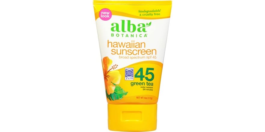 Alba Hawaiian Sunscreen SPF 45 3 Pack