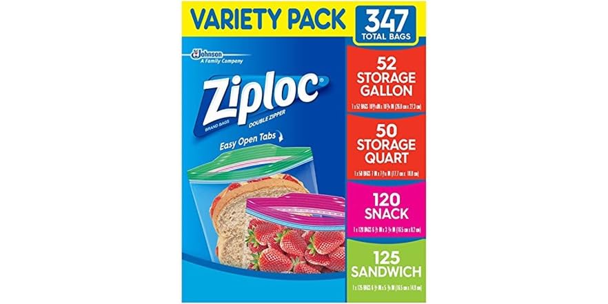 Ziploc Variety Pack