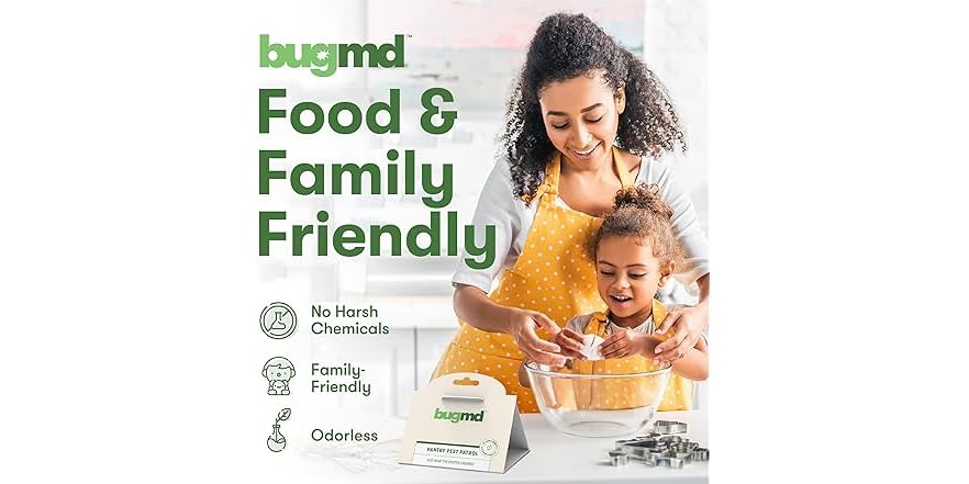 BugMD Pantry Pest Patrol- Choose Color & Size