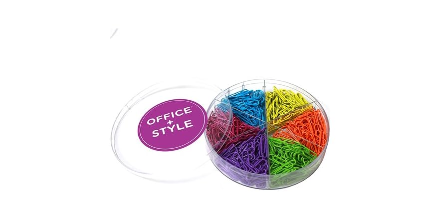 Office + Style 28mm Paper Clips - 3 Pack