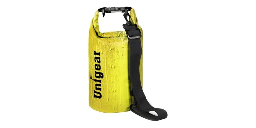 Unigear Waterproof Dry Gear Bag - Yellow, 20L