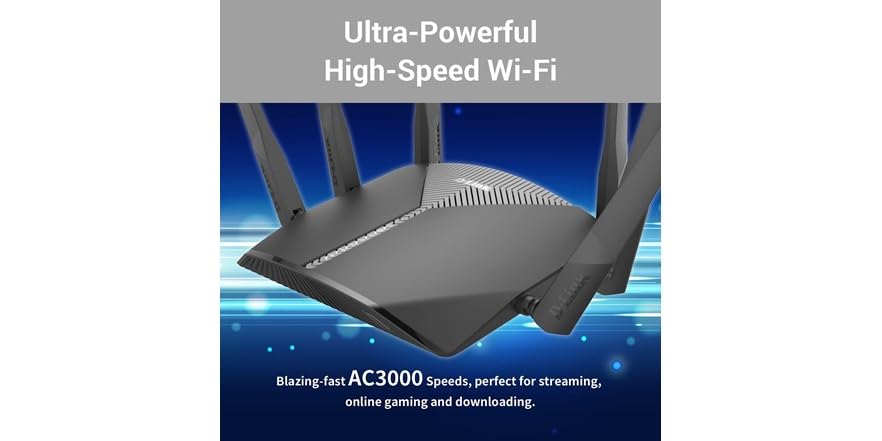 D-Link AC3000 Smart Mesh Wi-Fi Router