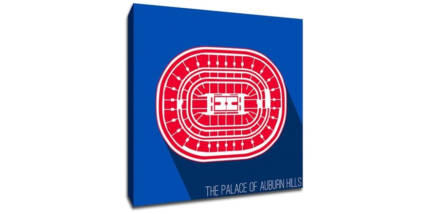 NBA 16x16 Seating Map Canvas - Pick Team