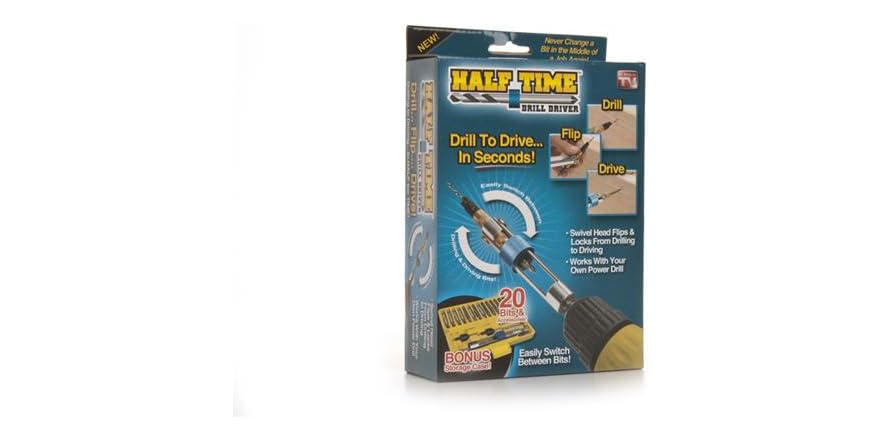 Half Time Drill Driver - 2 Pack