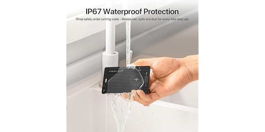 MSEBENT Slim Air Tag Wallet Tracker Card