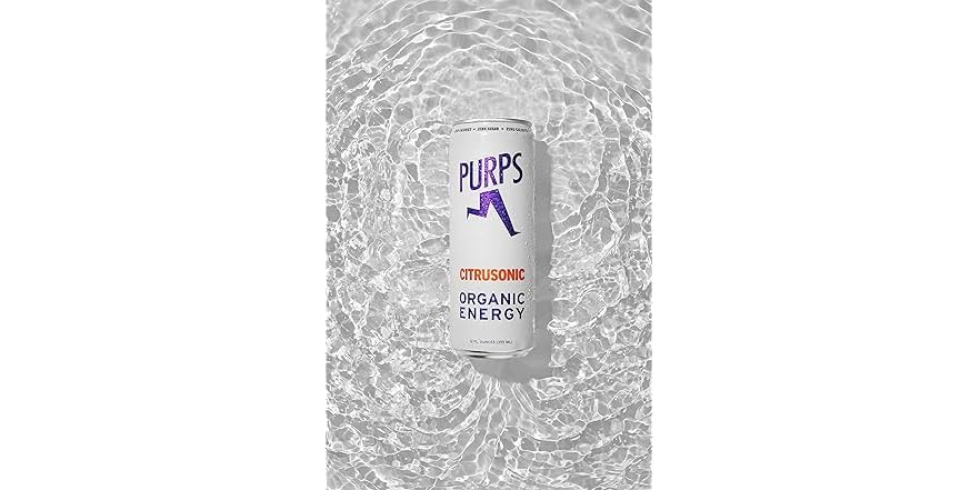 Purps Organic Energy Drinks 12 Pack