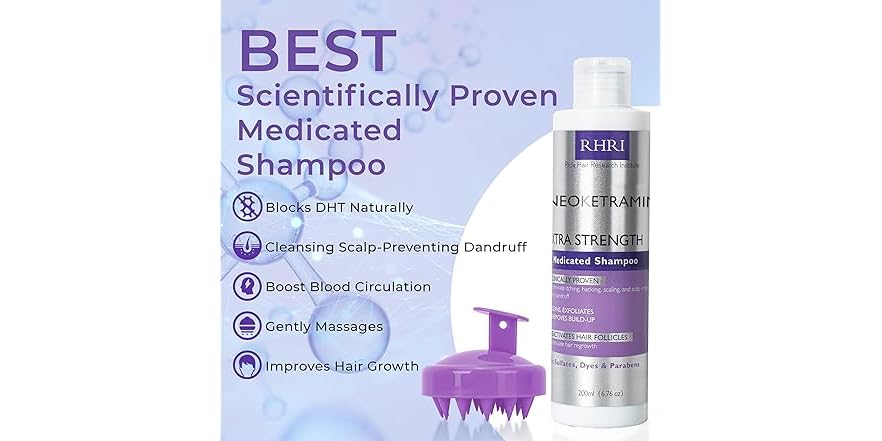 Anti Dandruff, Medicated, Folliculitis Shampoo