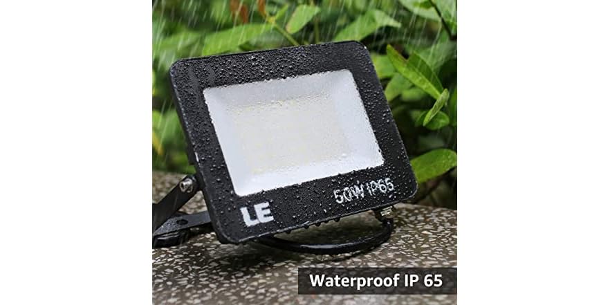 LE 50W Waterproof Outdoor Flood Light