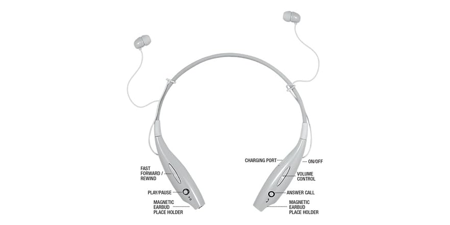 Acellories Bluetooth Necklace Headset