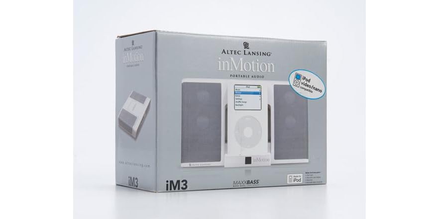Altec Lansing inMotion Portable iPod Docking Speaker System