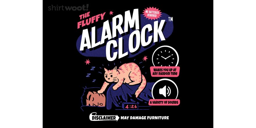 The Fluffy Alarm Clock