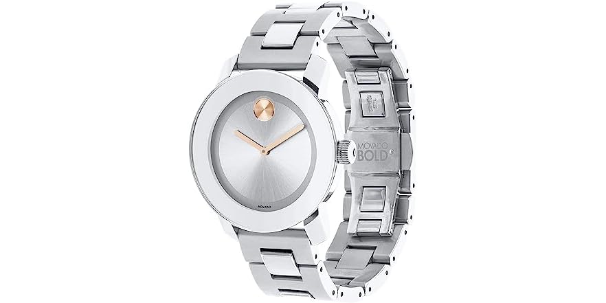 Movado Womens Bold Iconic Dot 36mm Watch