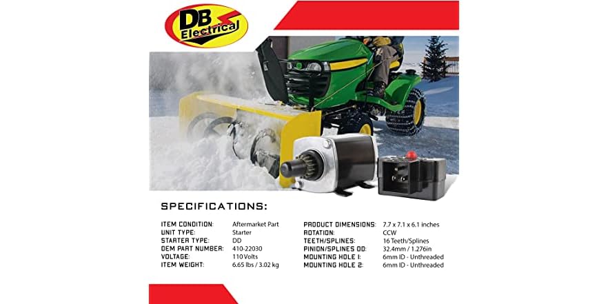 New DB Electrical Starter