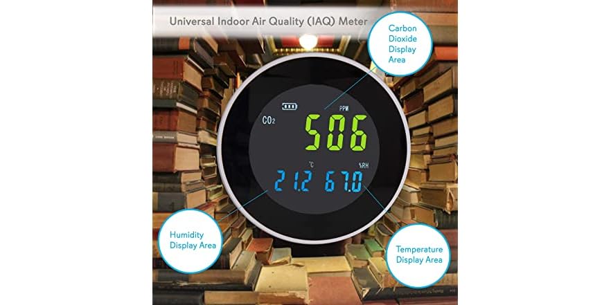 Smart Digital Indoor Air Quality Monitor