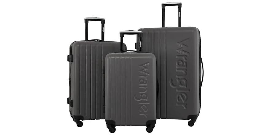 Wrangler Quest Luggage Set, 3PC Set (30"/26"/22")