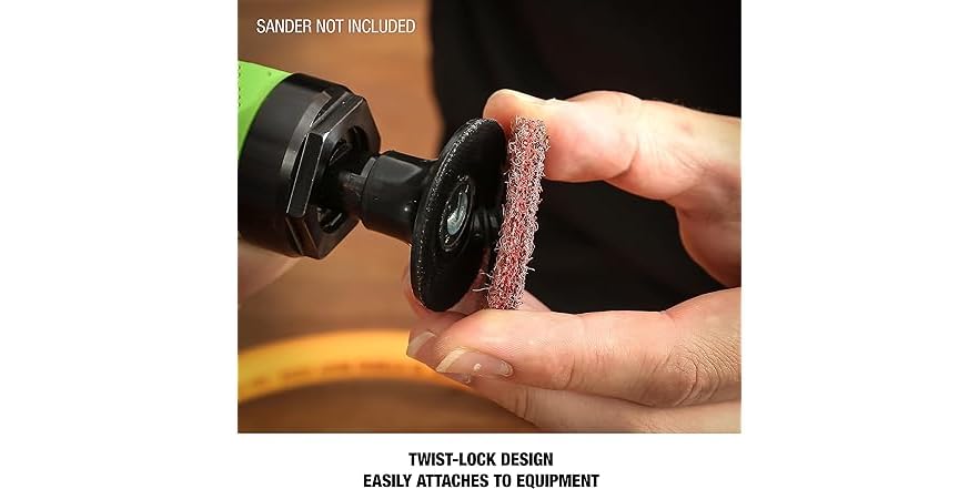 OEMTOOLS 2” Twist Lock Surface Prep Discs