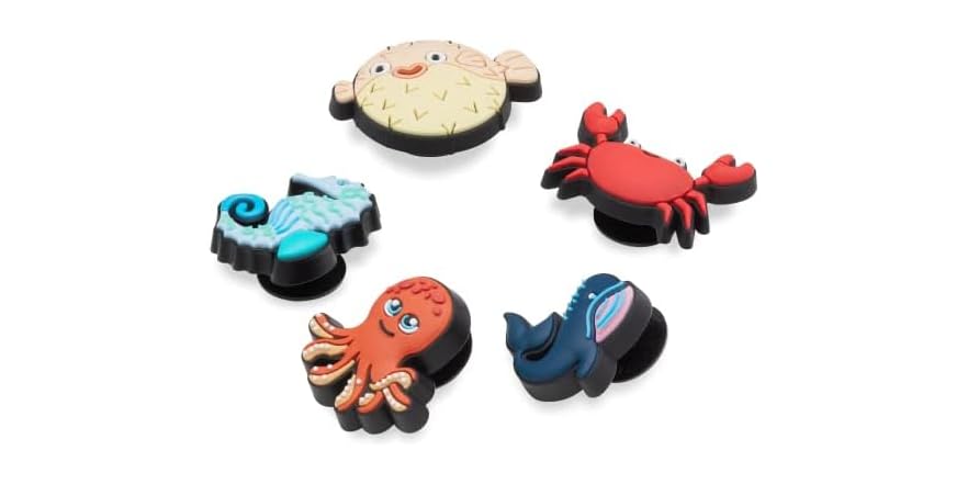 Crocs 5-Pack Animal Sea Friends Charms