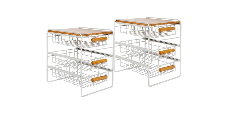 Origami Mesh Sliding Drawers- 2 Pack (Open Box)