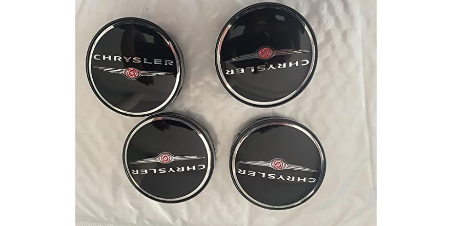 4pcs 60mm/2.36" Chrysler Wheel Center Hub Caps