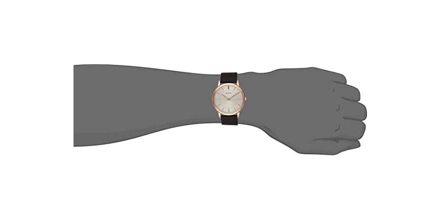 Bulova Leather Men's Watch 97A126