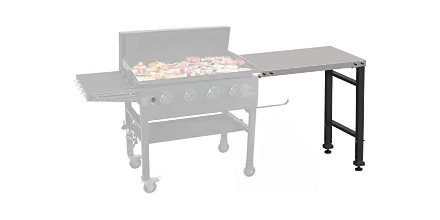 NUUK Griddle & Smoker Extension Side Prep table